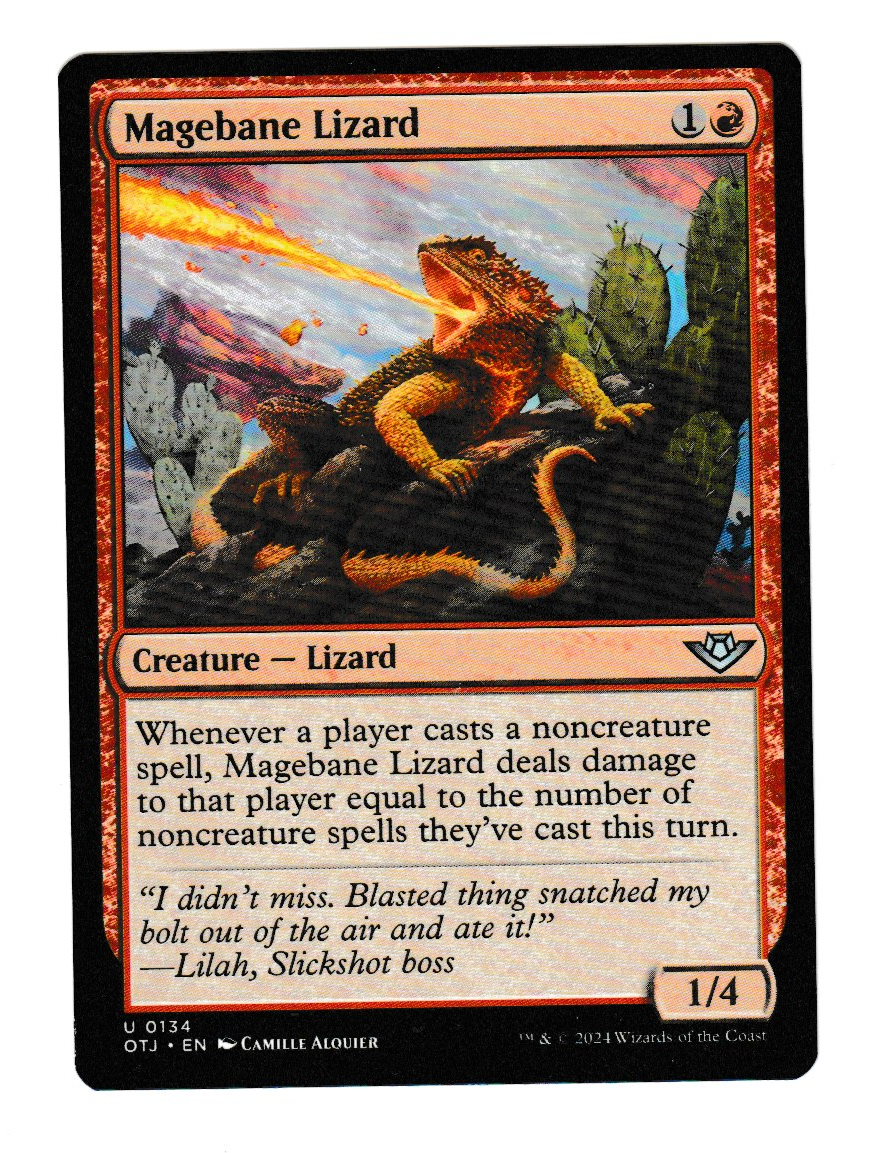 Outlaws of Thunder Junction Magebane Lizard – Collectivities