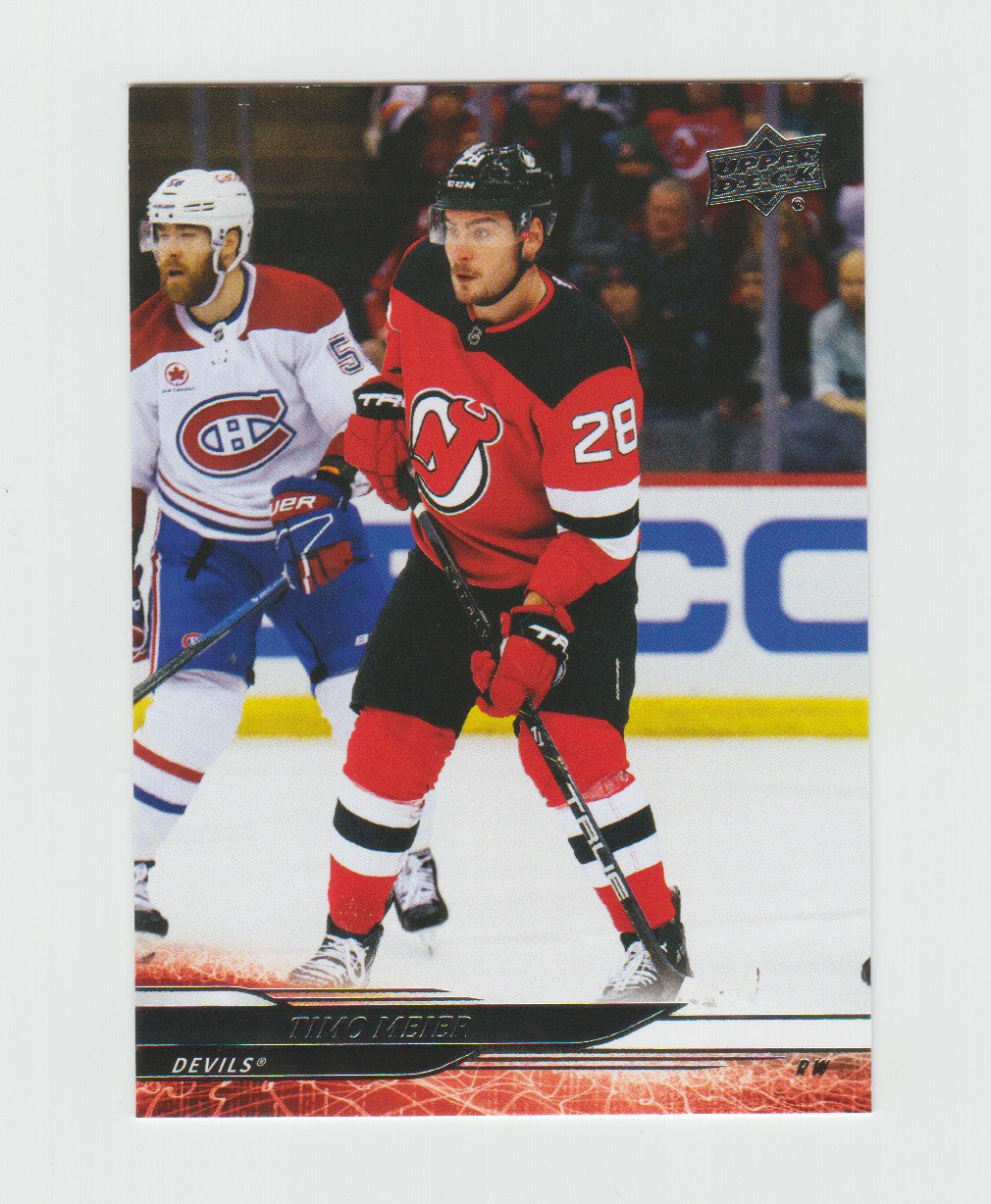2024-25 Upper Deck #113 Timo Meier – Collectivities