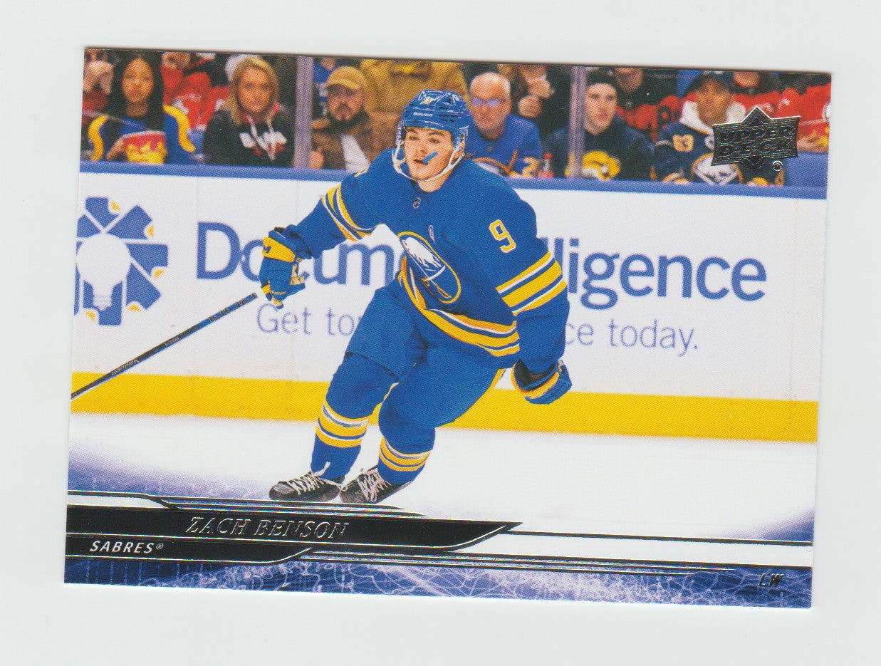 2024-25 Upper Deck #24 Zach Benson – Collectivities