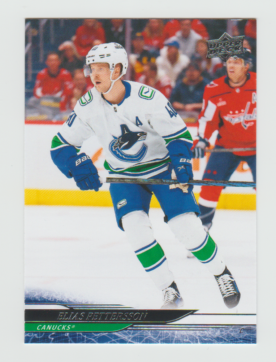 2024-25 Upper Deck #425 Elias Pettersson – Collectivities