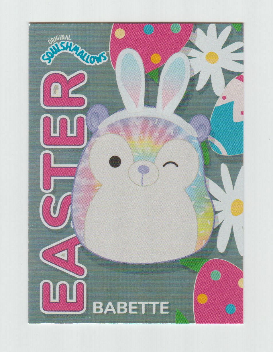 2024 Squishmallows Series 1 Easter Holo #2 Babette – Collectivities