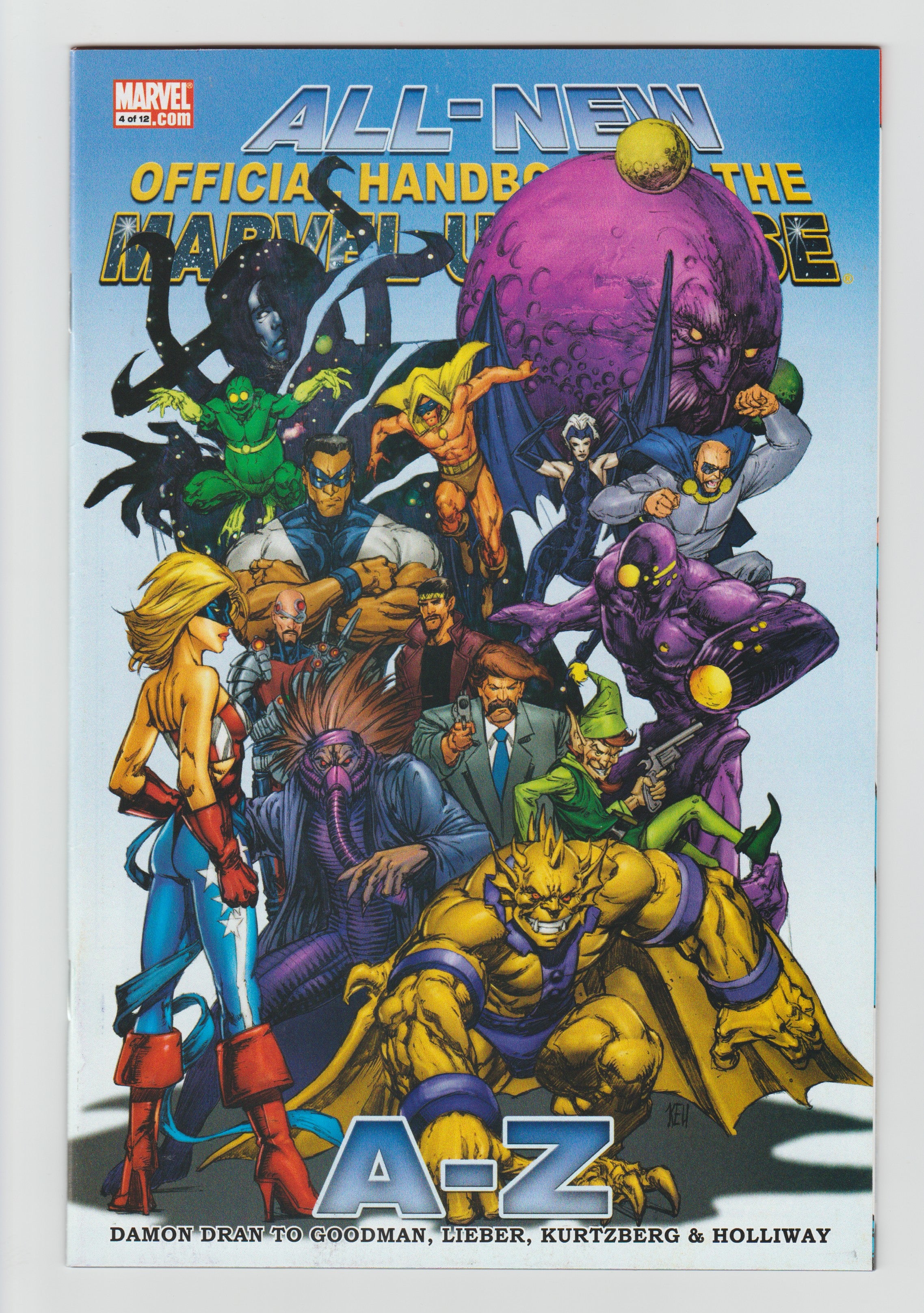 All-New Official Handbook of the Marvel Universe A to Z #4 – Collectivities