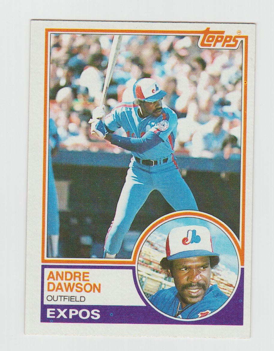 Andre Dawson 50 cent cards – Collectivities