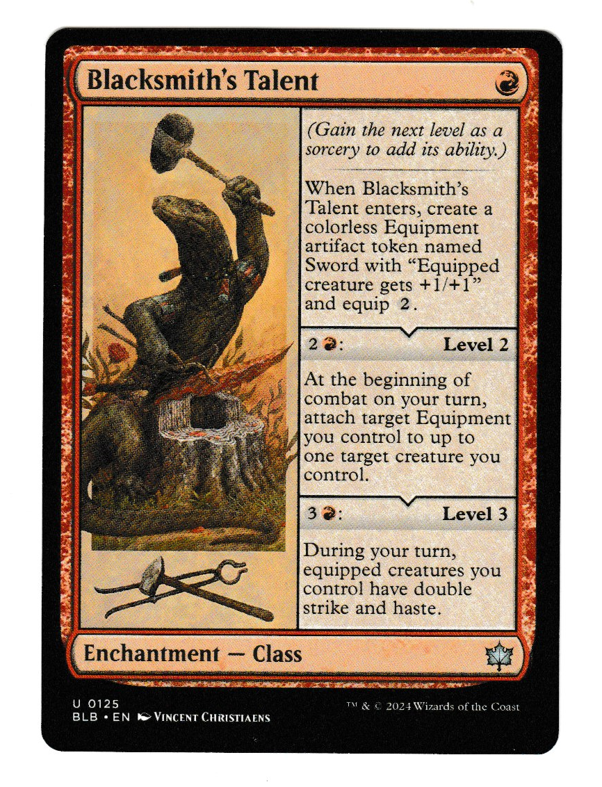 Bloomburrow Blacksmith's Talent – Collectivities