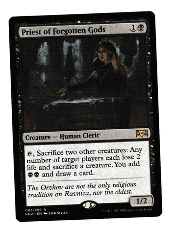 Ravnica Allegiance Priest of Forgotten Gods – Collectivities