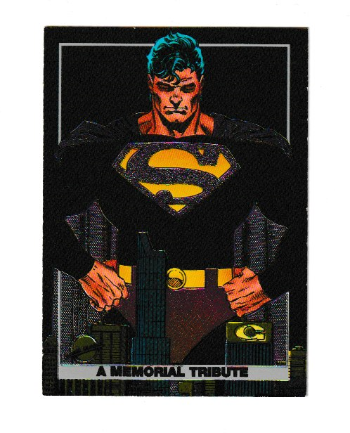 1992 DC Doomsday The Death of Superman A Memorial Tribute #S3 Superman ...