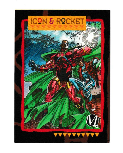 1993 DC Milestone Promos #19 Icon & Rocket – Collectivities