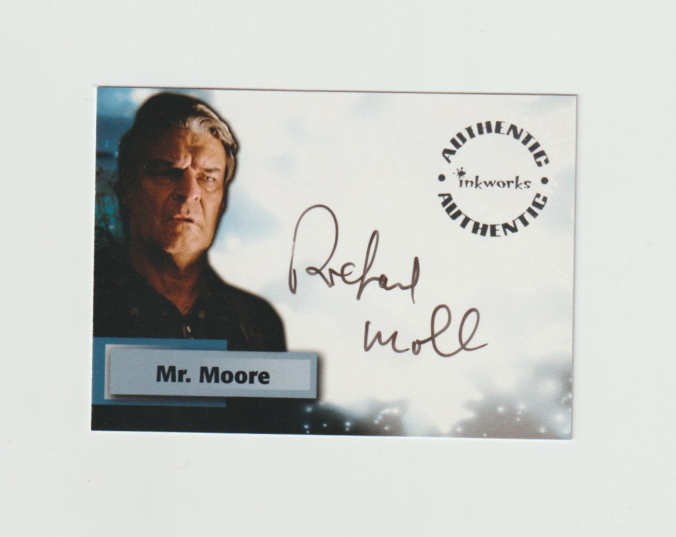 2003 Smallville Season 2 Autographs #A15 Richard Moll as Mr. Moore ...