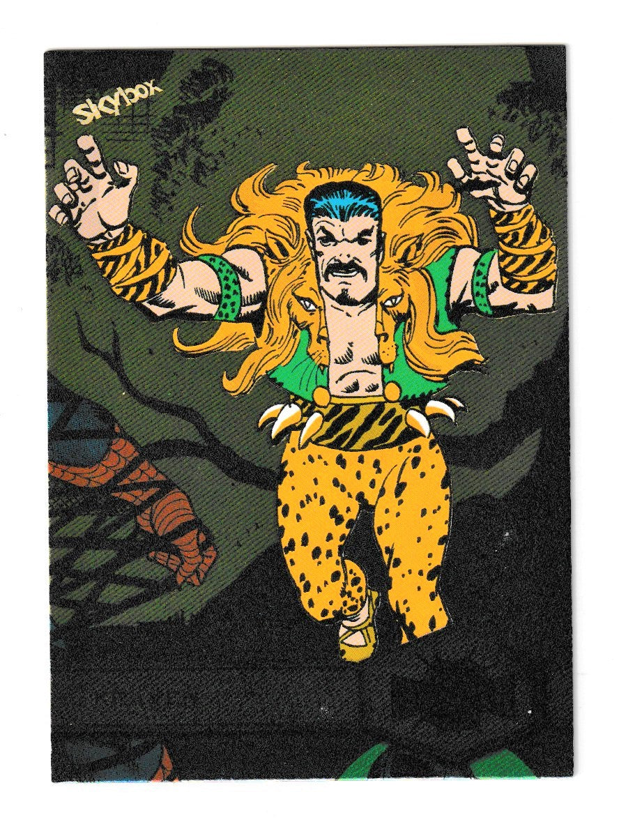 2022 Spider-Man Metal Universe High Series #143 Kraven – Collectivities